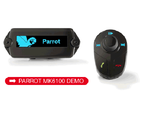 MK6100 Parrot Bluetooth Hands free kit