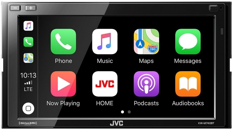 JVC KW-M740BT 6.8" Double DIN Car Stereo Digital Media receiver with Android Auto and Apple Car Play