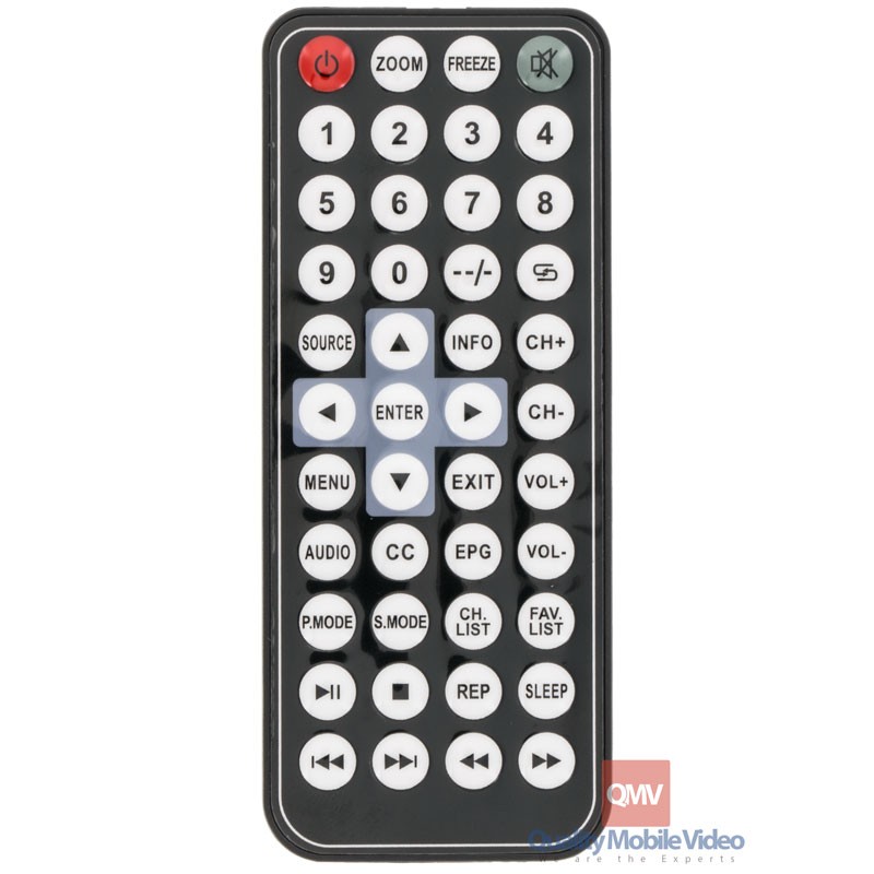 Axess TV1703-7 7" Rechargeable Portable TV with ATSC