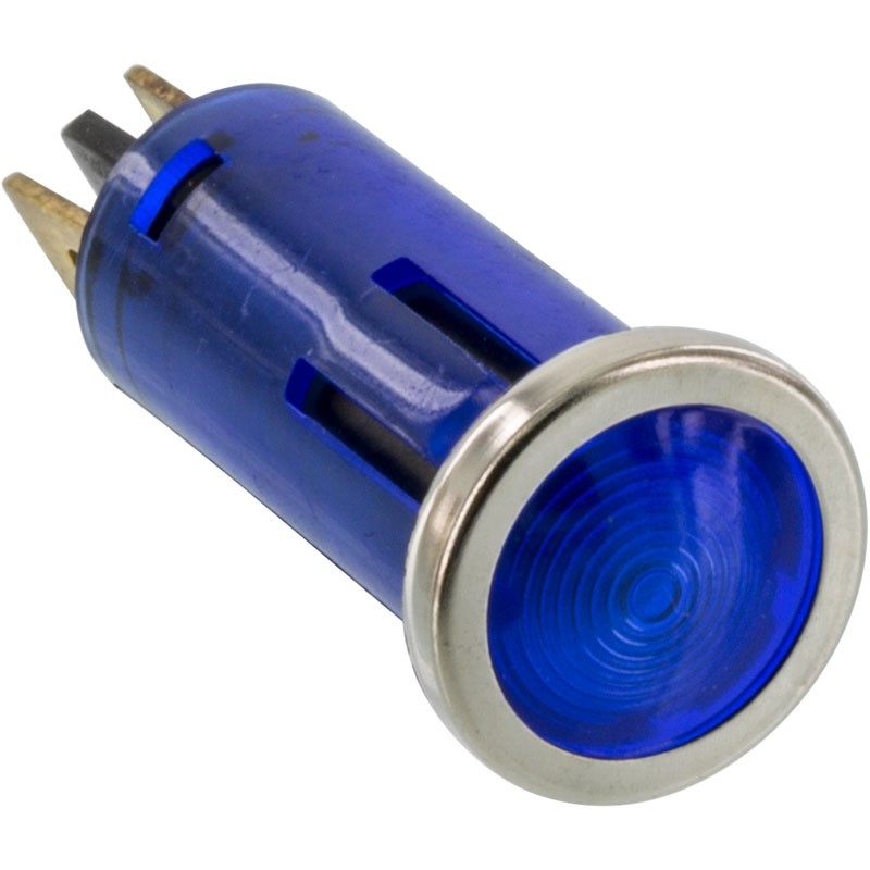 Battery Doctor 20541 12 Volt Flush Mount Indicator Light with Chrome ...