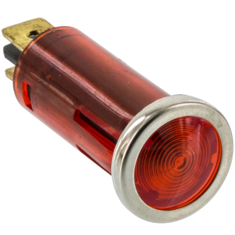 Battery Doctor 20543 12 Volt Flush Mount Indicator Light with Chrome ...