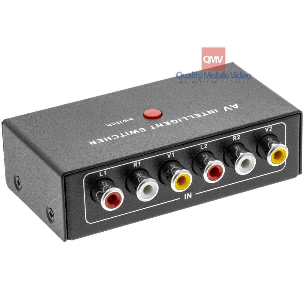 Beuler AVSW Smart 2 Input RCA Audio / Video auto switcher