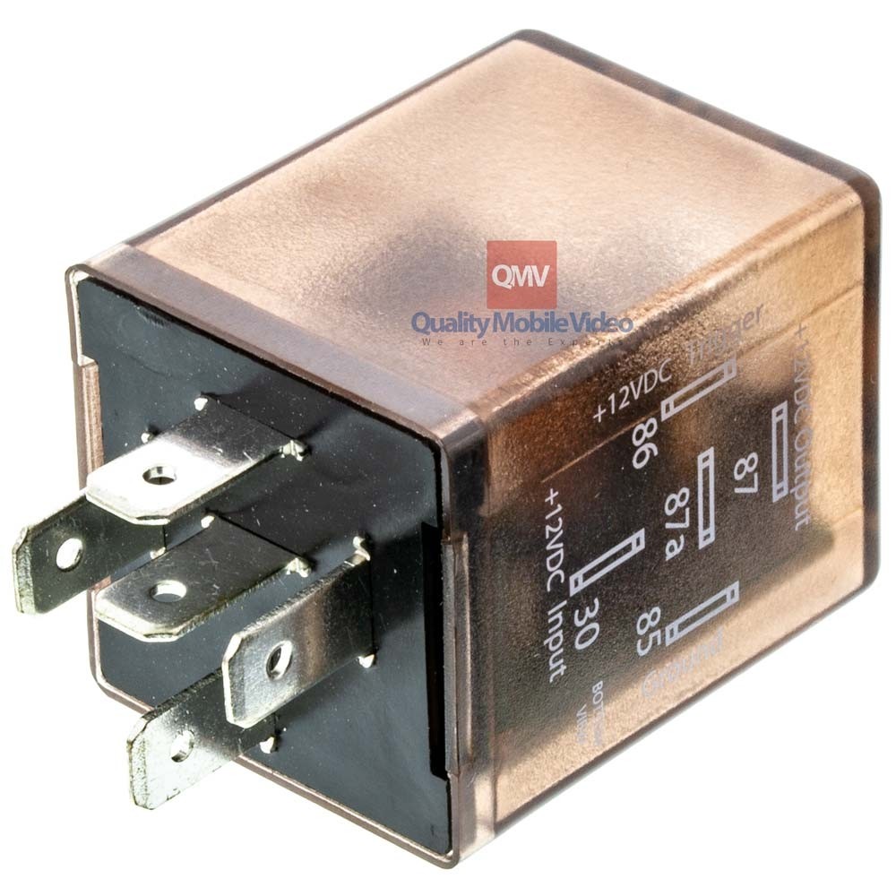 Beuler BU510TD 12 VDC Automotive 5-Pin SPDT Time Delay Relay with ...