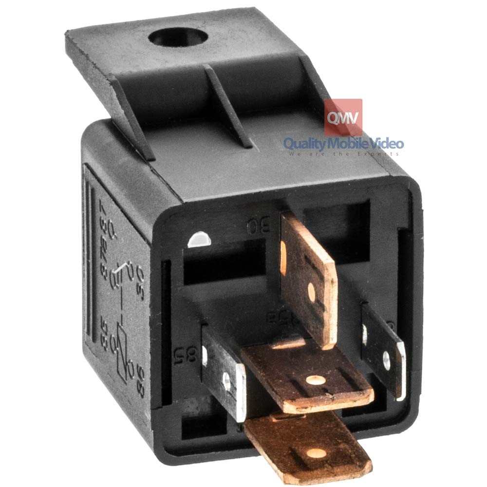 Beuler BU5076BRS 12 VDC Automotive 5-Pin Relay SPDT 60/80A with plastic ...
