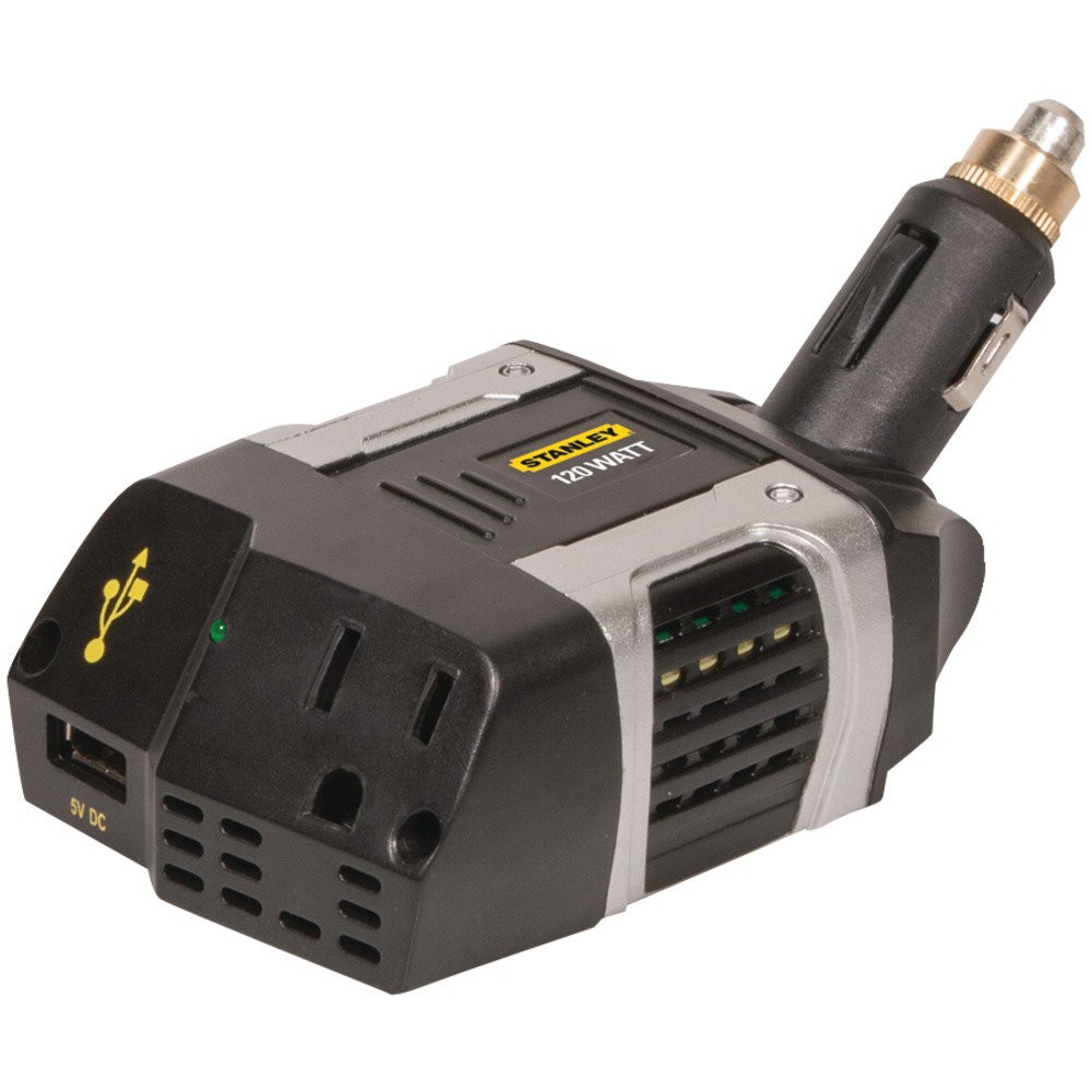 Stanley PCA120 120-Watt-Continuous Power Inverter