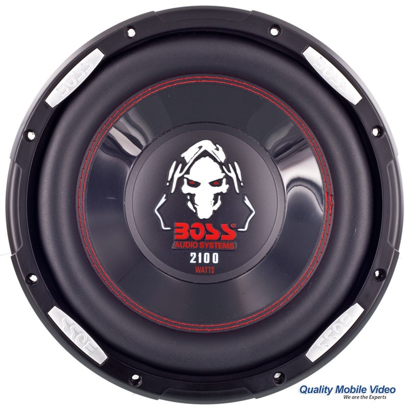 Boss Audio P106DVC Phantom Series 10 Inch 2100 Watt Subwoofer with Dual ...