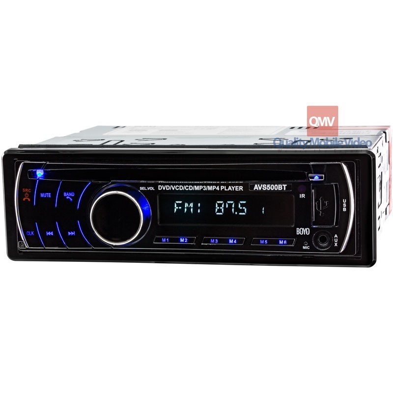 Boyo AVS500BT In Dash DVD Player with AM/FM Radio, 50 watts x 4 ...