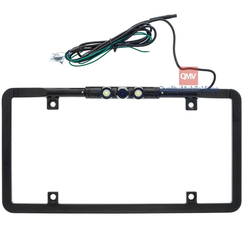 Ultra Slim Full Frame License Plate Camera with LED Lights and ...