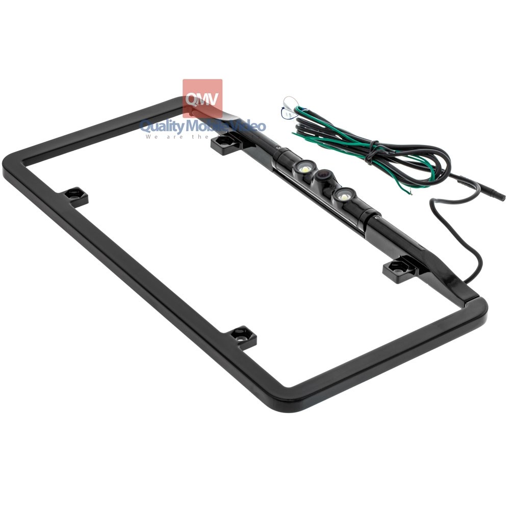 Ultra Slim Full Frame License Plate Camera with LED Lights and ...