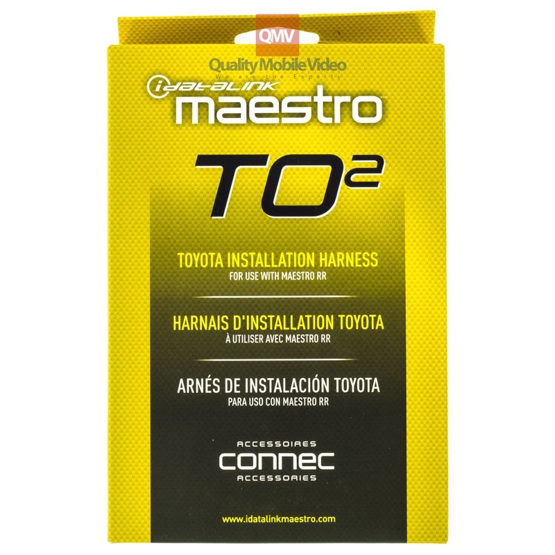 idataLink Maestro HRN-RR-TO2 Radio Replacement and Steering Wheel ...