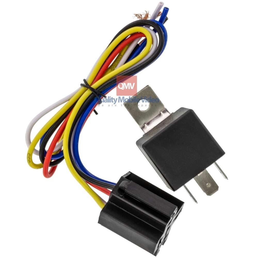 Install Bay IBR30 30A/40A Relay and Socket with 12" Harness