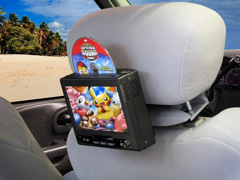 Advent by Audiovox QC7SYSPKG Quick Connect 7 inch LCD Monitor with ...