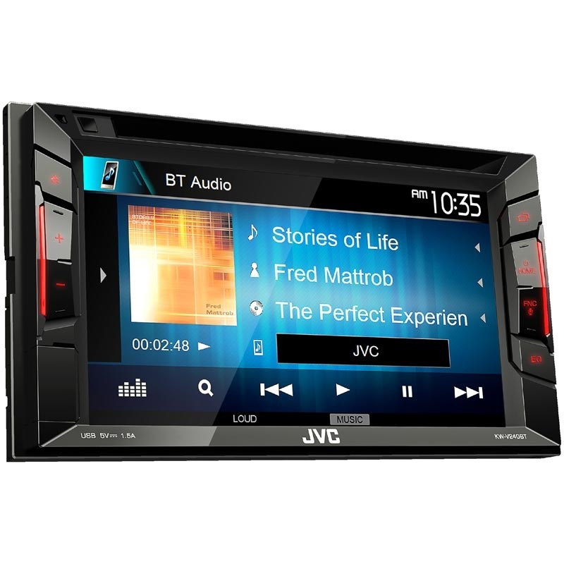 JVC KW-V240BT 6.2" Double DIN Car Stereo receiver