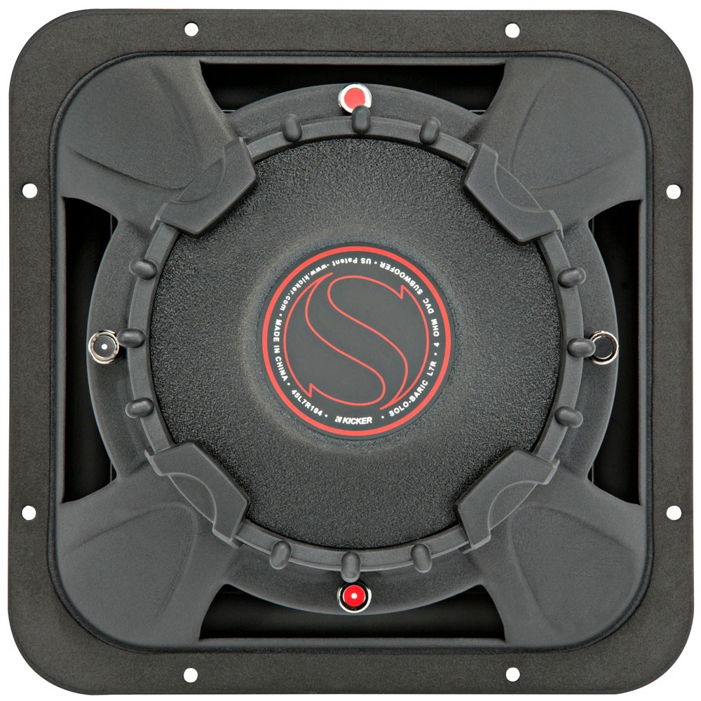 Kicker 45L7R102 SoloBaric 10" Subwoofer - (2) 2 Ohm Coils