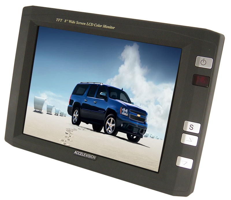 Accelevision LCDP8VGA 8 inch Accelevision VGA Compatible Universal Monitor