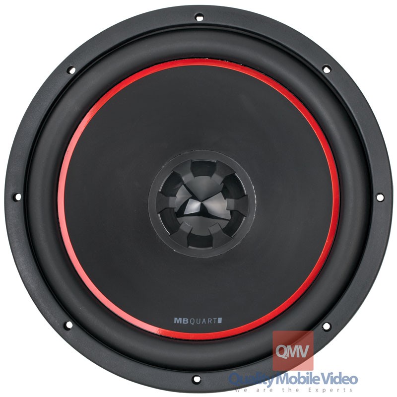 MB Quart OWC304 Onyx Series 12 Inch Subwoofer with Dual 4-Ohm Voice ...
