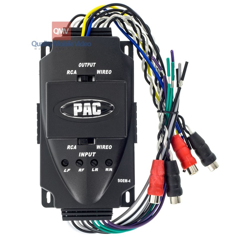 Pac AA-GM44 Add-An-Amp Interface For Select 2010 and Up GM Vehicles ...