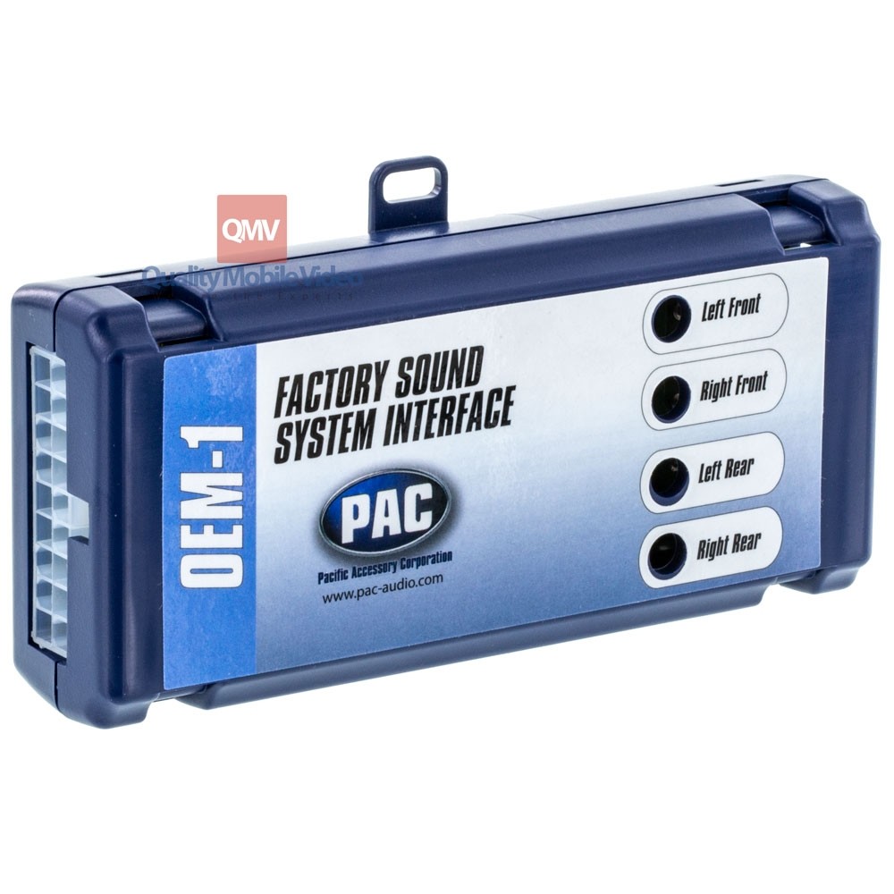 PAC AOEM-CHR3 2007 and Up Chrysler / Dodge / Jeep amplified audio ...