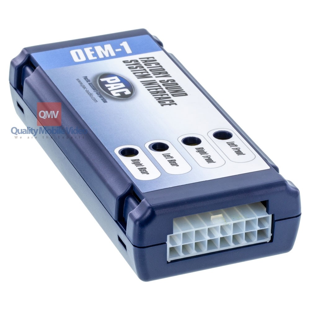 PAC AOEM-CHR3 2007 and Up Chrysler / Dodge / Jeep amplified audio ...