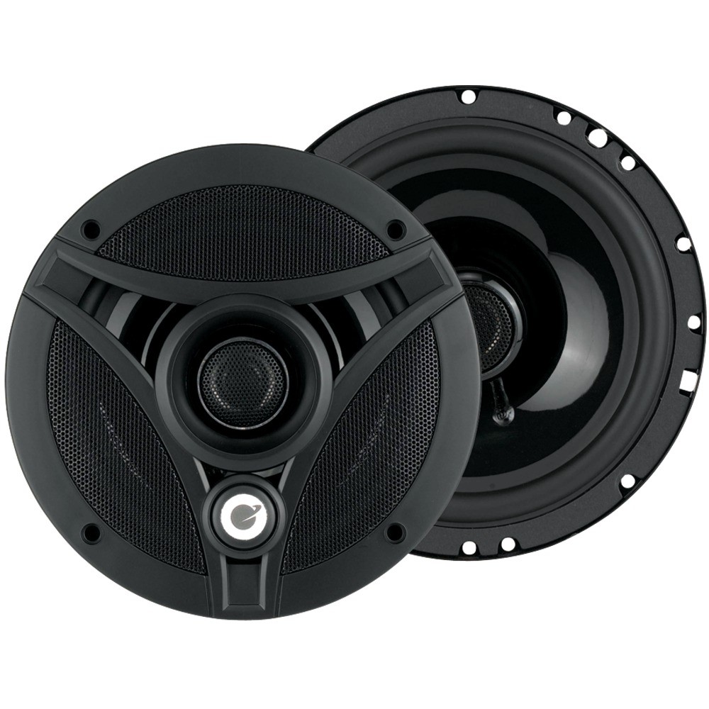Planet Audio PX62 Speaker System With Shiny Black Poly Injection Cone 6 ...