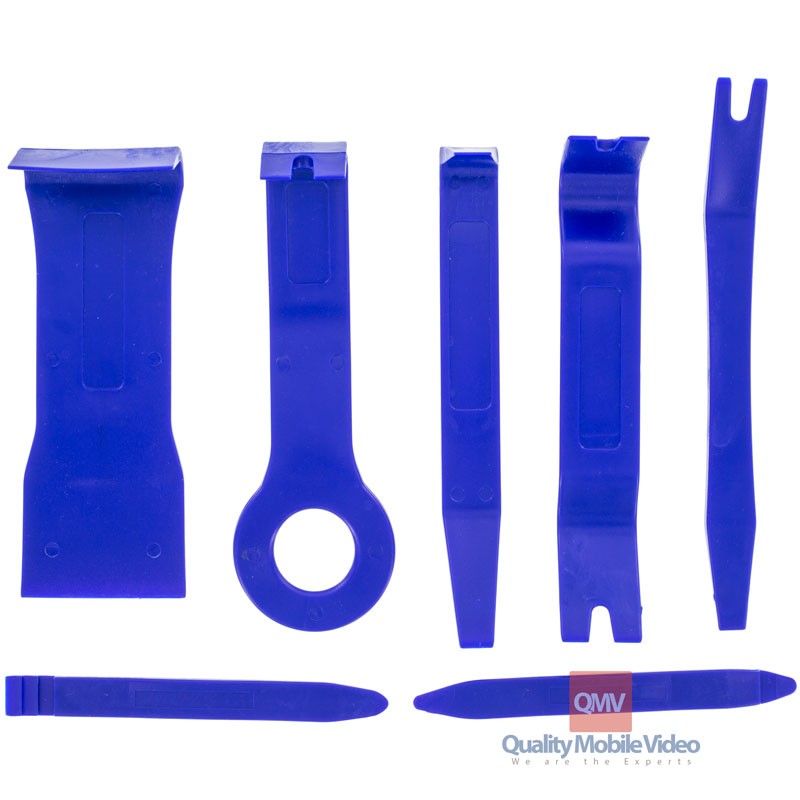 Quality Mobile Video Plastic Pry Tools - 7 Blue Pieces (PT700)