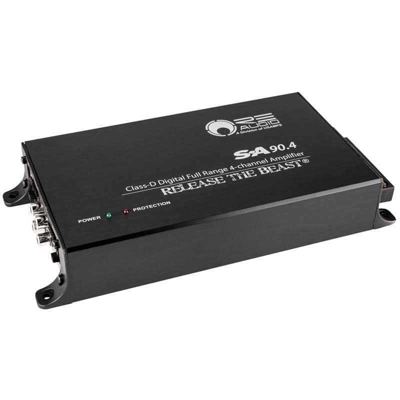 RE Audio SA90.4 4-Channel Class FD Full Range Car Amplifier