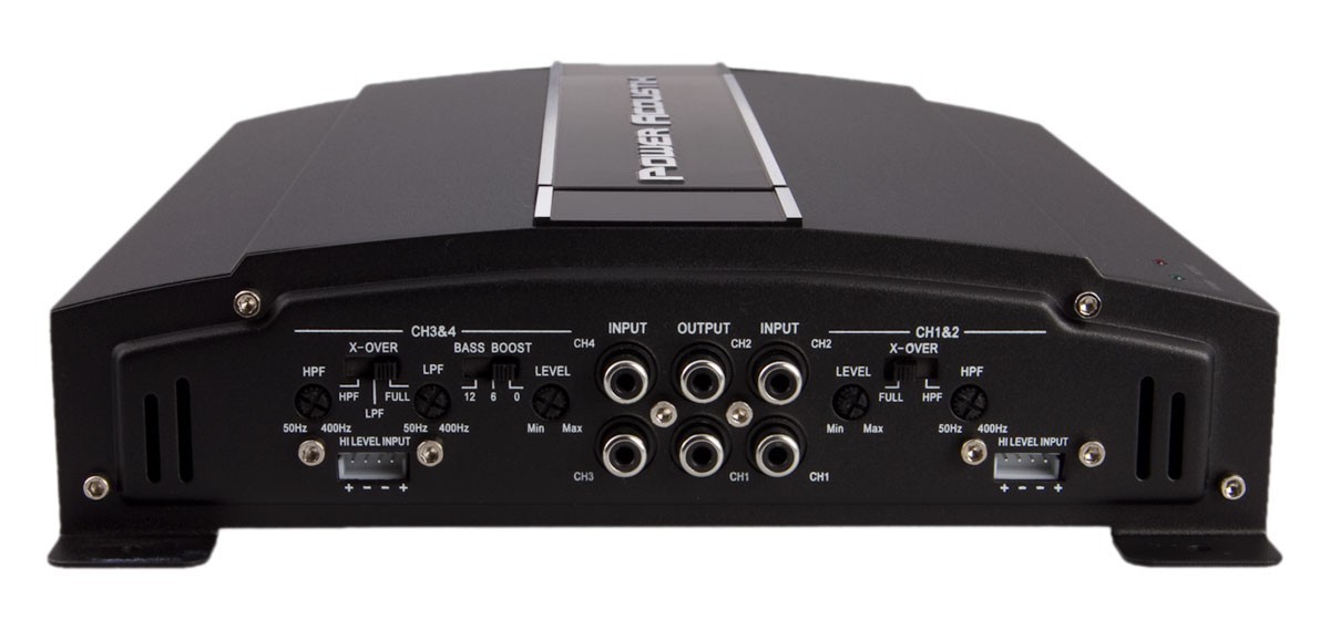 POWER ACOUSTIK REP4-900 Reaper Series Class AB Amp with 3-way ...