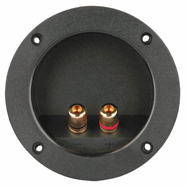 The Install Bay TCRBG Circular Recessed Terminal Cup with Gold 5-Way ...