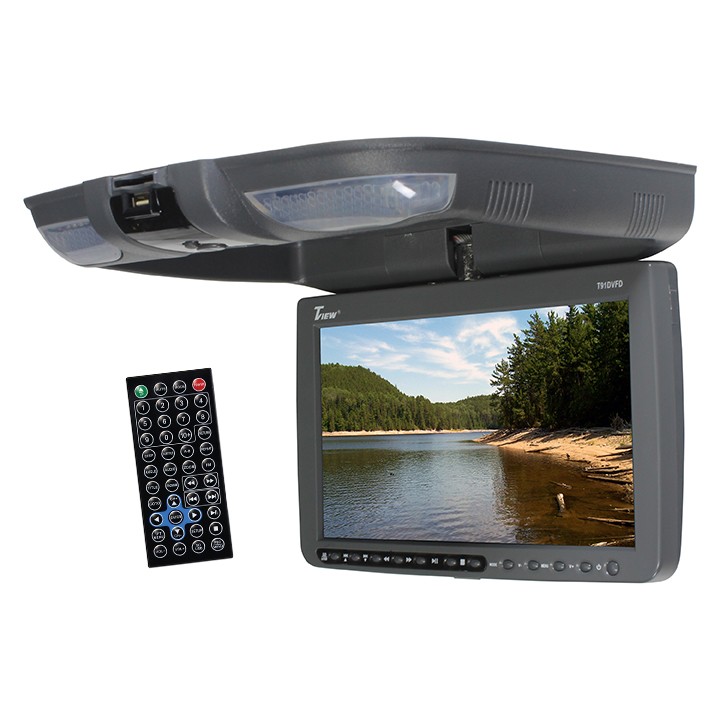 Tview T91DVFD-GR 9 inch Overhead DVD Player - Grey