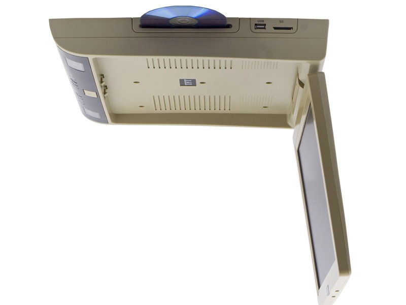 Tview T1501DVFD 15 inch Overhead Roof Mount Flip Down Swivel LCD ...