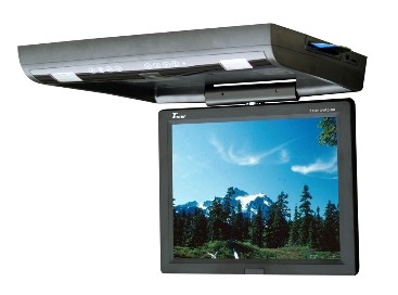Tview T1501DVFD 15 inch Overhead Roof Mount Flip Down Swivel LCD ...
