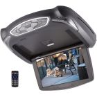 Tview T257IR-BK 25 Inch Roof Mount Flip Down Monitor with IR Infrared ...