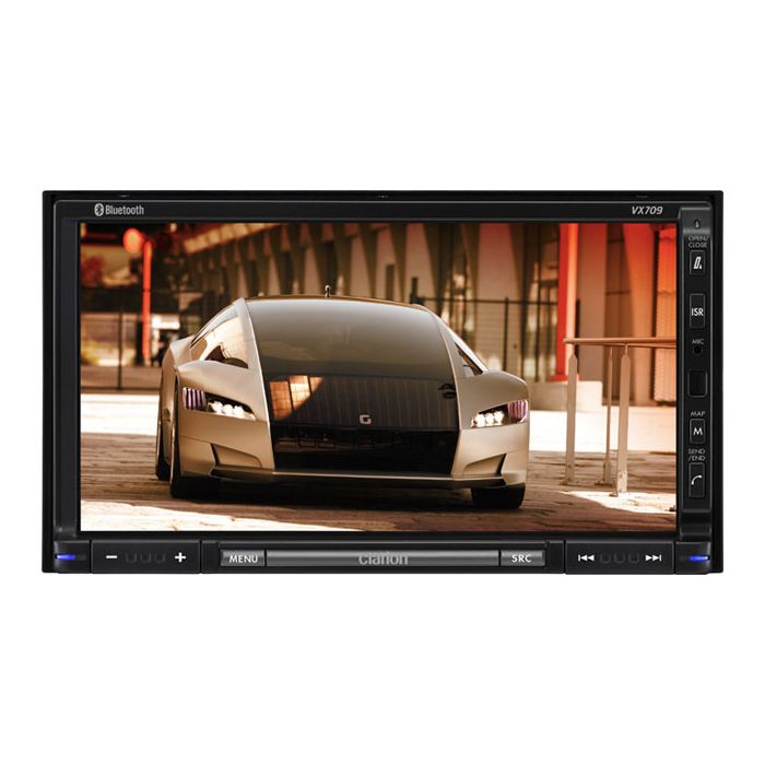 DISCONTINUED - Clarion VX709 7" Double Din Multimedia Station with ...