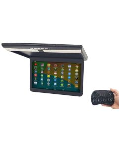 Flip down monitors with Miracast