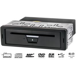 Accelevision DVD5000W Single DIN In Dash Multimedia DVD MP3 Player with ...