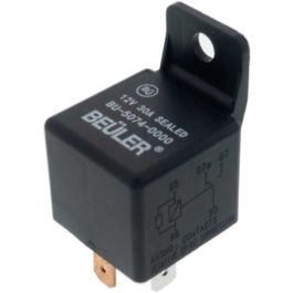 Beuler BU5074 12 VDC Automotive 5-Pin Relay SPDT 40/60A with Plastic ...