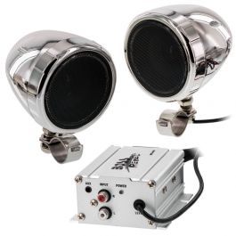 Boss Audio MC400 Weatherproof Bike and Motorcycle Handlebar Speakers ...