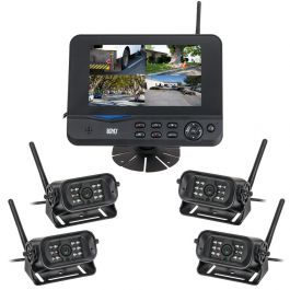 Boyo VTC700RQ-4 Quad Camera Digital Wireless Backup Camera System with DVR