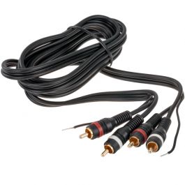 Accele 3302B Double Shielded RCA Audio Video Cable 6 ft