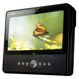 7" Portable Tablet Style DVD Player with battery pack