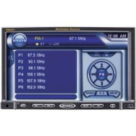 DISCONTINUED - Jensen VM9223 7" Nav-Ready Double DIN Touch screen ...
