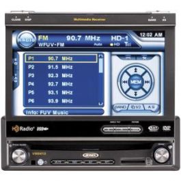 DISCONTINUED - Jensen VM9413 7" Nav-Ready Single DIN Touch screen ...