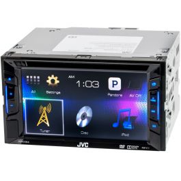 JVC KW-V11 Double Din in-Dash DVD with 6.2 Inch WVGA Touchscreen and ...