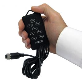 Accelevision LCDQUAD4SWC QUAD Splitter wired remote control