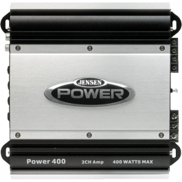 Jensen Power 400 Hi-Fi Amplifier 400-Watt 2-Channel