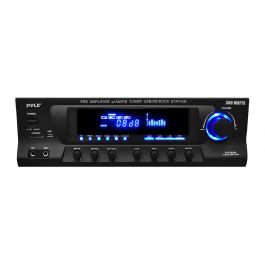 Pyle PT270AIU 300 Watt Pre Amplifier Stereo Receiver with Built-in iPod ...