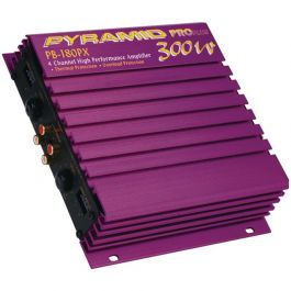 Pyramid PB180PX Pro Plus Series Amplifier 4-Channel 300W
