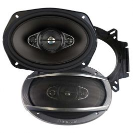 Pioneer TS-A6960F 6 x 9 inch 4-Way Coaxial Speakers